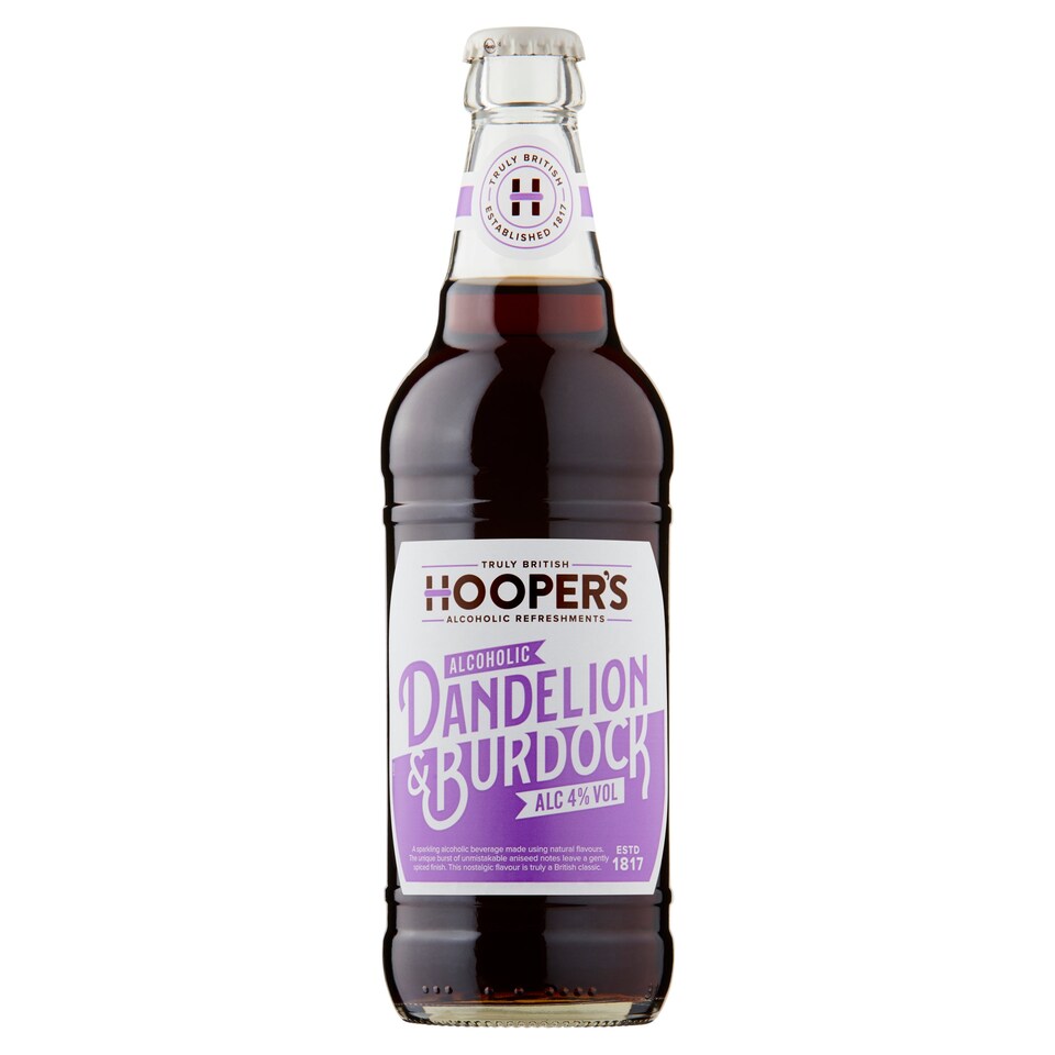 Hoopers Dandelion And Burdock 500Ml - Tesco Groceries