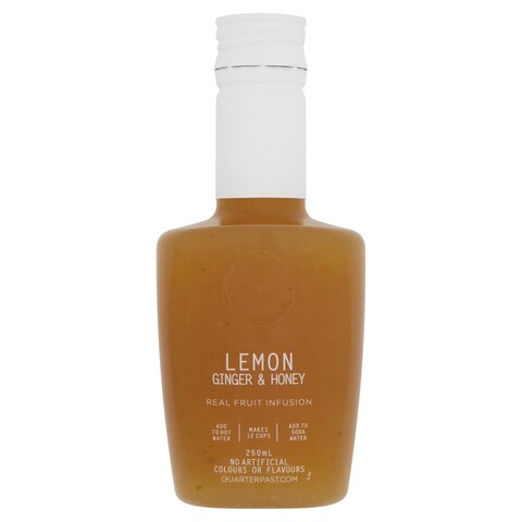 Quarterpast Lemon Ginger & Honey Fruit Tea Infusion 250Ml - Tesco Groceries