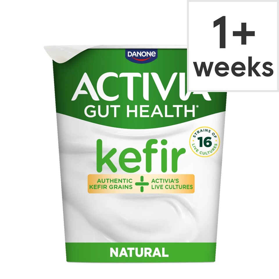Activia Kefir Natural Gut Health Yoghurt 345g - Tesco Groceries