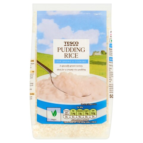 Tesco Pudding Rice 500G - Tesco Groceries