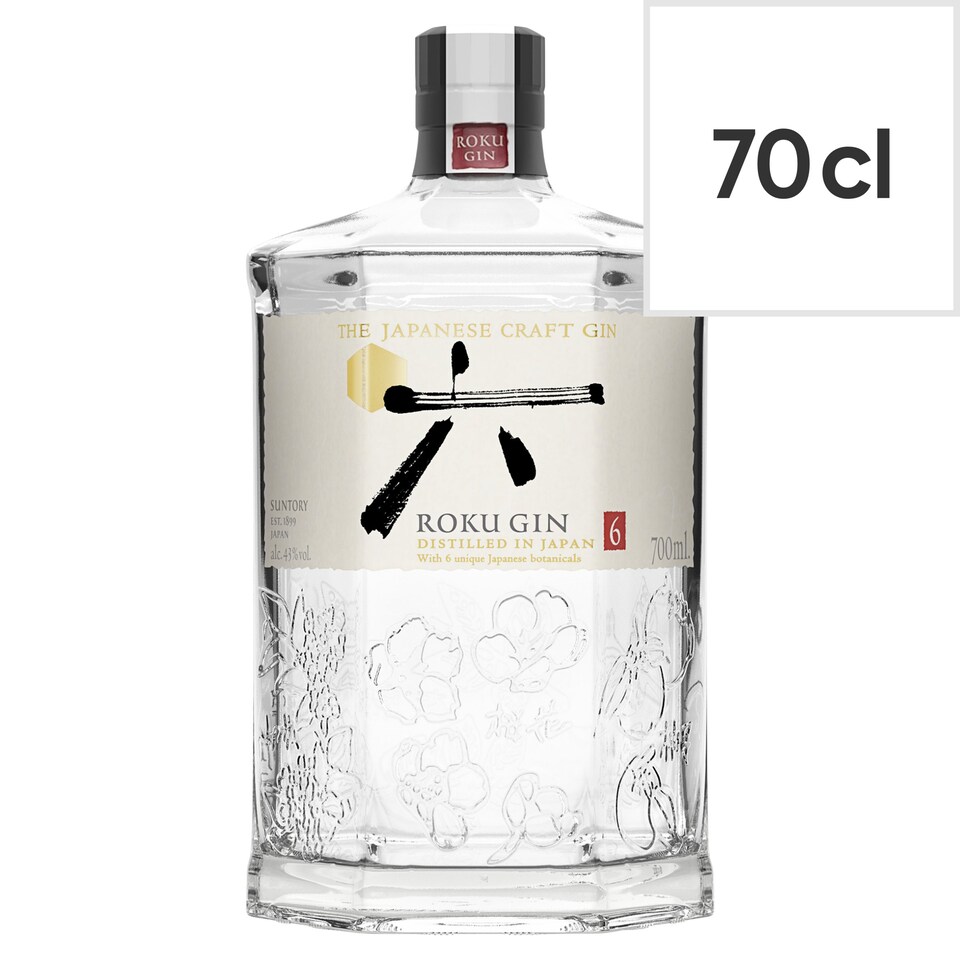 Suntory Roku Gin 70Cl - Tesco Groceries