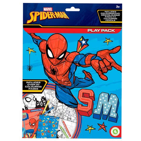 Spiderman Colouring Pack - Tesco Groceries