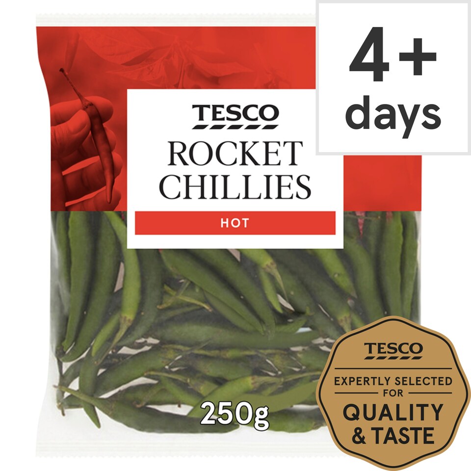 Tesco Rocket Chillies 250G - Tesco Groceries