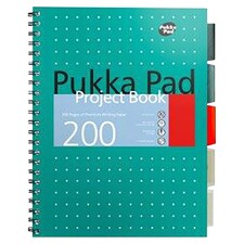 Pukka Metallics A4 Project Book - Tesco Groceries