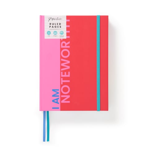 Paperchase Rainbow A5 Casebound Notebook - Tesco Groceries