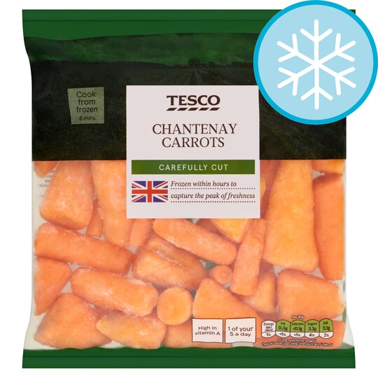 Tesco Chantenay Carrots 600G - Tesco Groceries