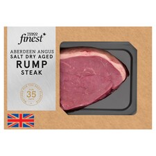 Tesco Finest AA Salt Dry Aged Beef Rump Steak - Tesco Groceries