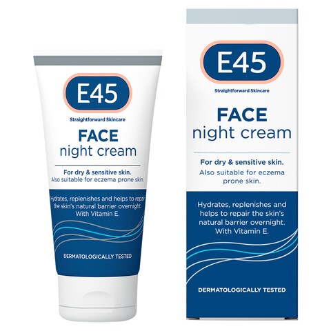 E45 Face Night Cream 50ML - Tesco Groceries