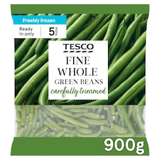 Tesco Very Fine Whole Green Beans 900G - Tesco Groceries