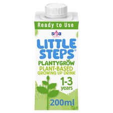 SMA Little Steps Plant Based Growing Up Baby Milk Liquid 200ml - Tesco ...