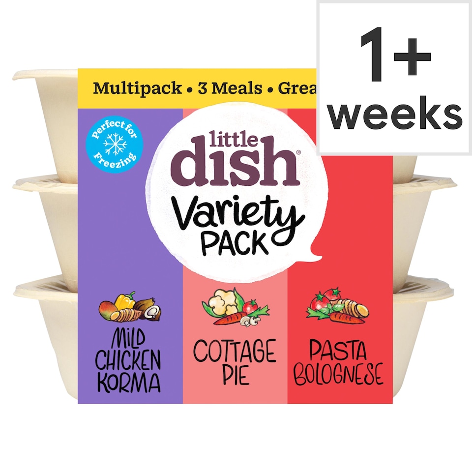Little Dish Variety Meals 3 X 200G - Tesco Groceries