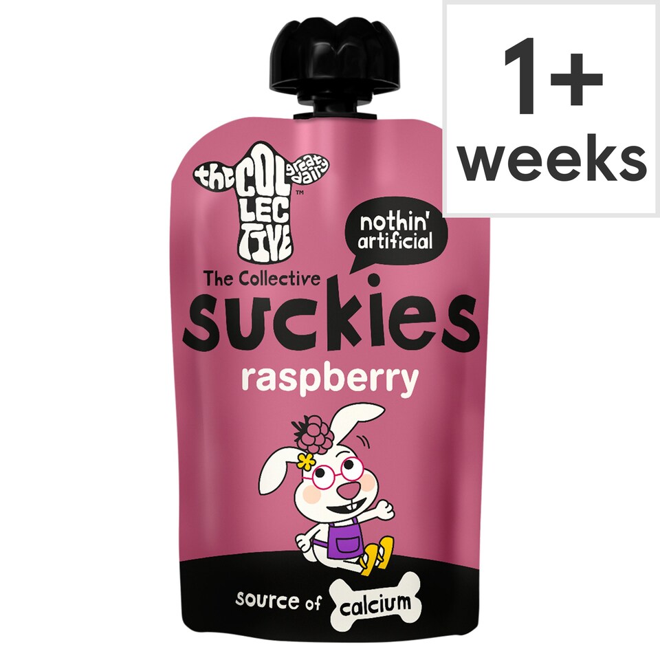 The Collective Suckies Raspberry Yogurt 90G - Tesco Groceries