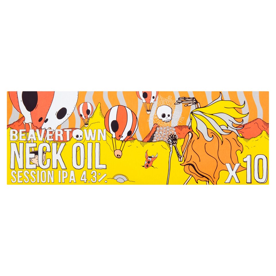 Beavertown Neck Oil Session Ipa 10X330ml - Tesco Groceries