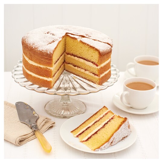 EASY ENTERTAIN CAFE VICTORIA SPONGE CAKE - Tesco Groceries