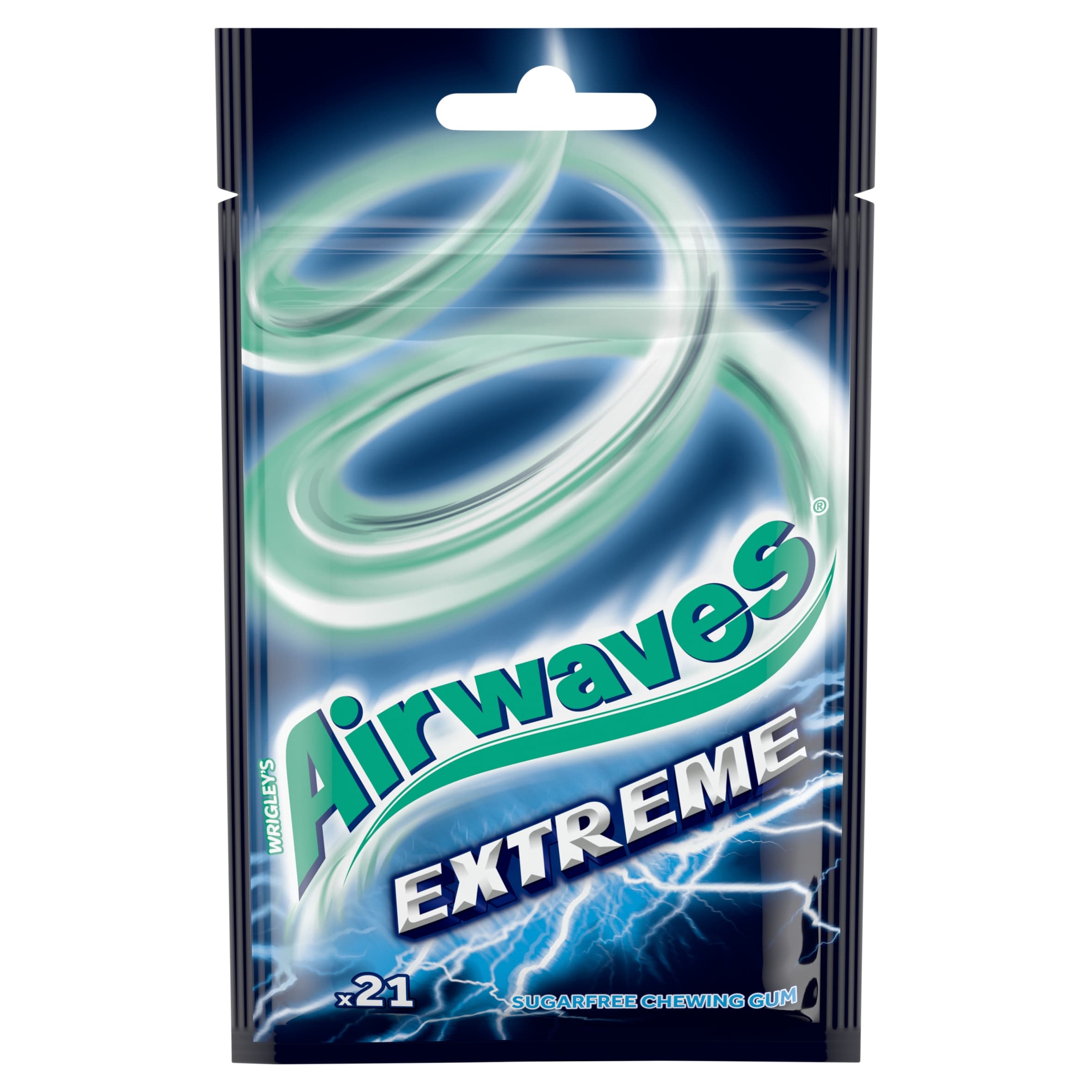 Airwaves Extreme Strong Menthol and Eucalyptus-Flavoured Sugar-Free ...