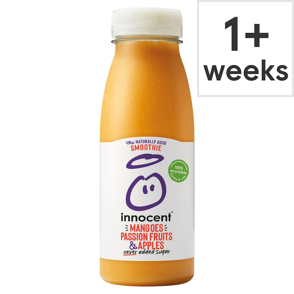 Innocent Mango & Passion Fruit Smoothie 250 Ml - Tesco Groceries