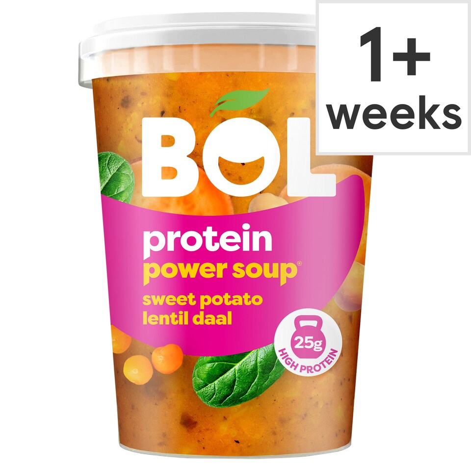 BOL Sweet Potato Lentil Daal Power Soup 600g - Tesco Groceries