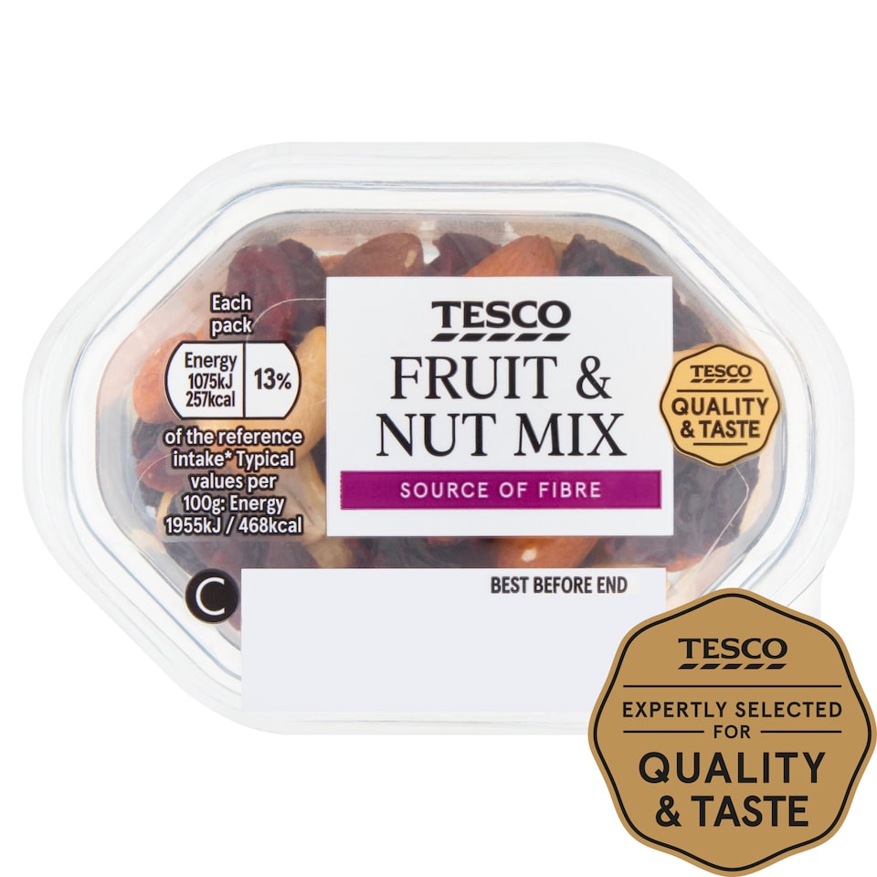 Tesco Fruit & Nut Snack Pot 55G - Tesco Groceries