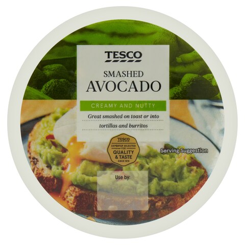 Tesco Simply Smashed Avocado - 100g - Tesco Groceries