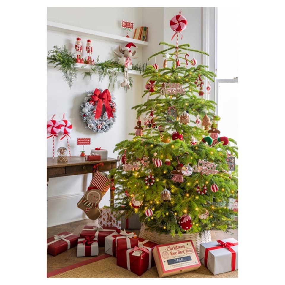 Tesco Mr & Mrs Claus hanging decoration - Tesco Groceries