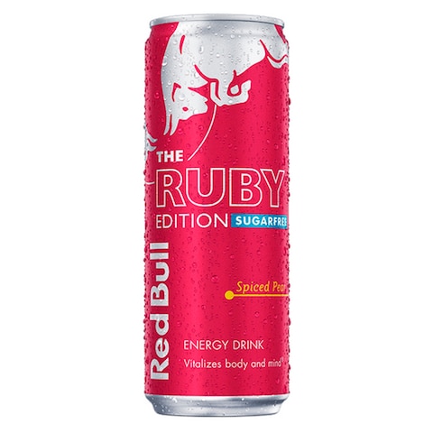 Red Bull The Ruby Edition Sugarfree Energy Drink - Spiced Pear 355ml ...