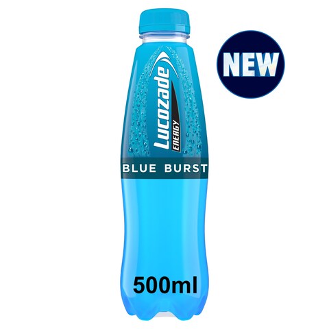 Lucozade Energy Blue Burst Drink 500ml - Tesco Groceries