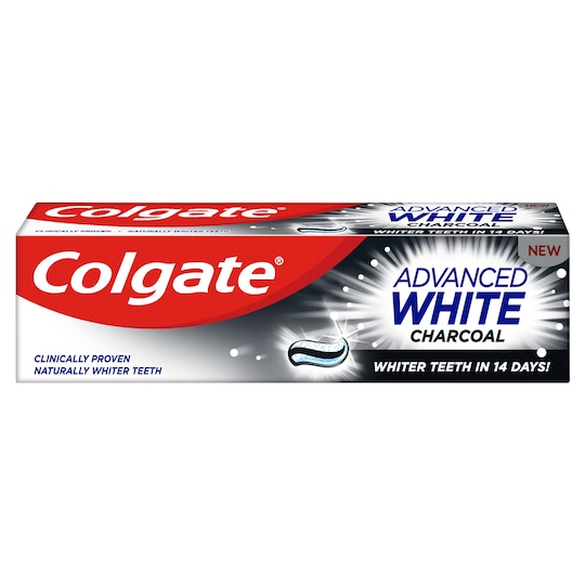 Colgate Advanced Charcoal Whitening Toothpaste 75Ml - Tesco Groceries