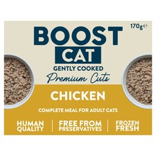Boost Pet Chicken Meal for Cats 170g - Tesco Groceries