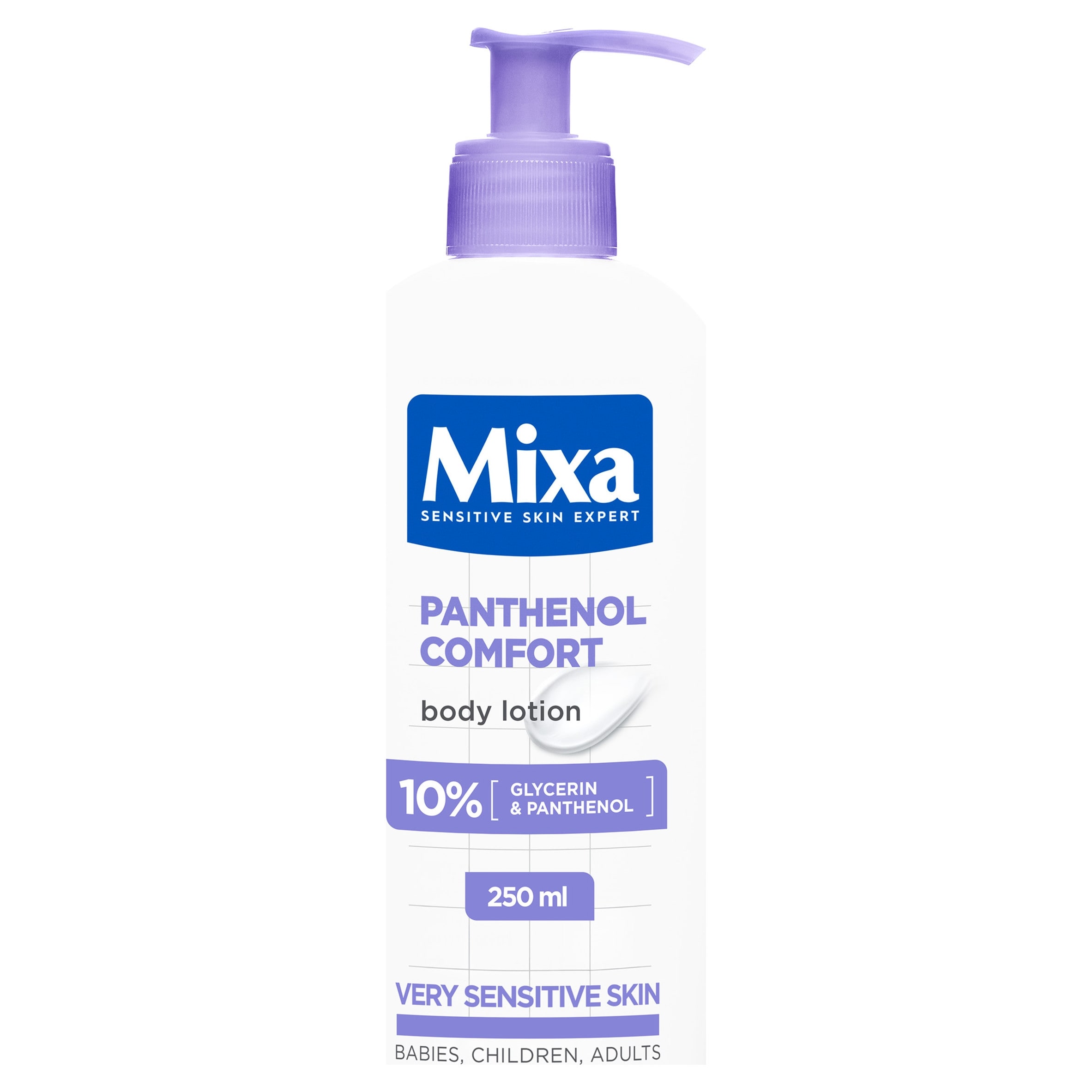 Mixa Body Panthenol Comfort Lotion 250ml - Tesco Groceries