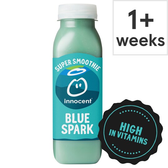 Innocent Blue Spark Super Smoothie 300Ml - Tesco Groceries