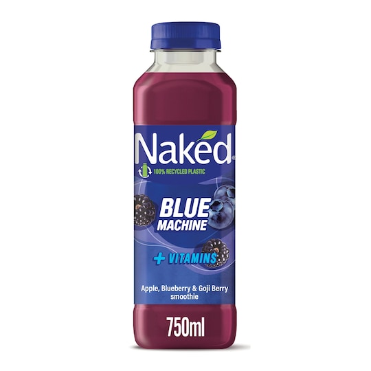 Naked Blue Machine Smoothie 750Ml - Tesco Groceries