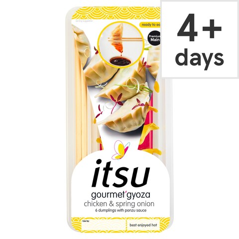 itsu gourmet'gyoza chicken and spring onion 133g - Tesco Groceries