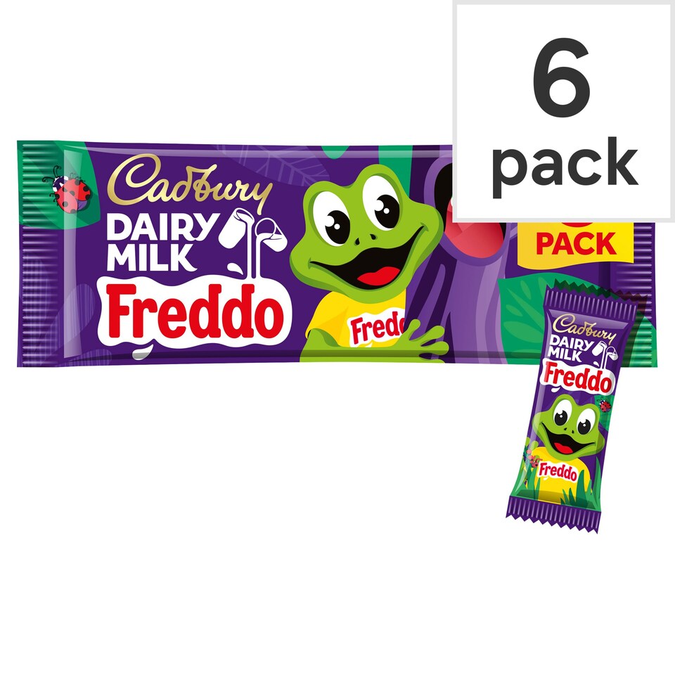 Cadbury Dairy Milk Freddo Bars 6X18g - Tesco Groceries