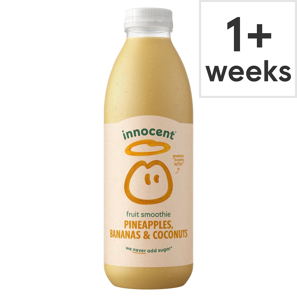 Innocent Pineapple Banana Coconut Smoothie 750Ml - Tesco Groceries