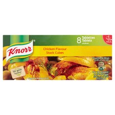 Knorr Chicken Bouillon Stock Cubes 8S 72G - Tesco Groceries