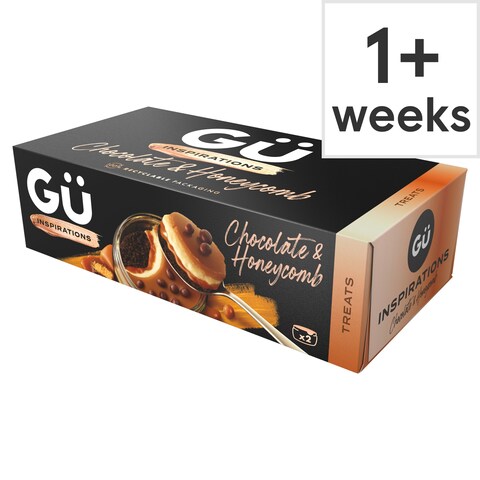 Gu Inspirations Chocolate & Honeycomb Desserts 2X86.5G - Tesco Groceries