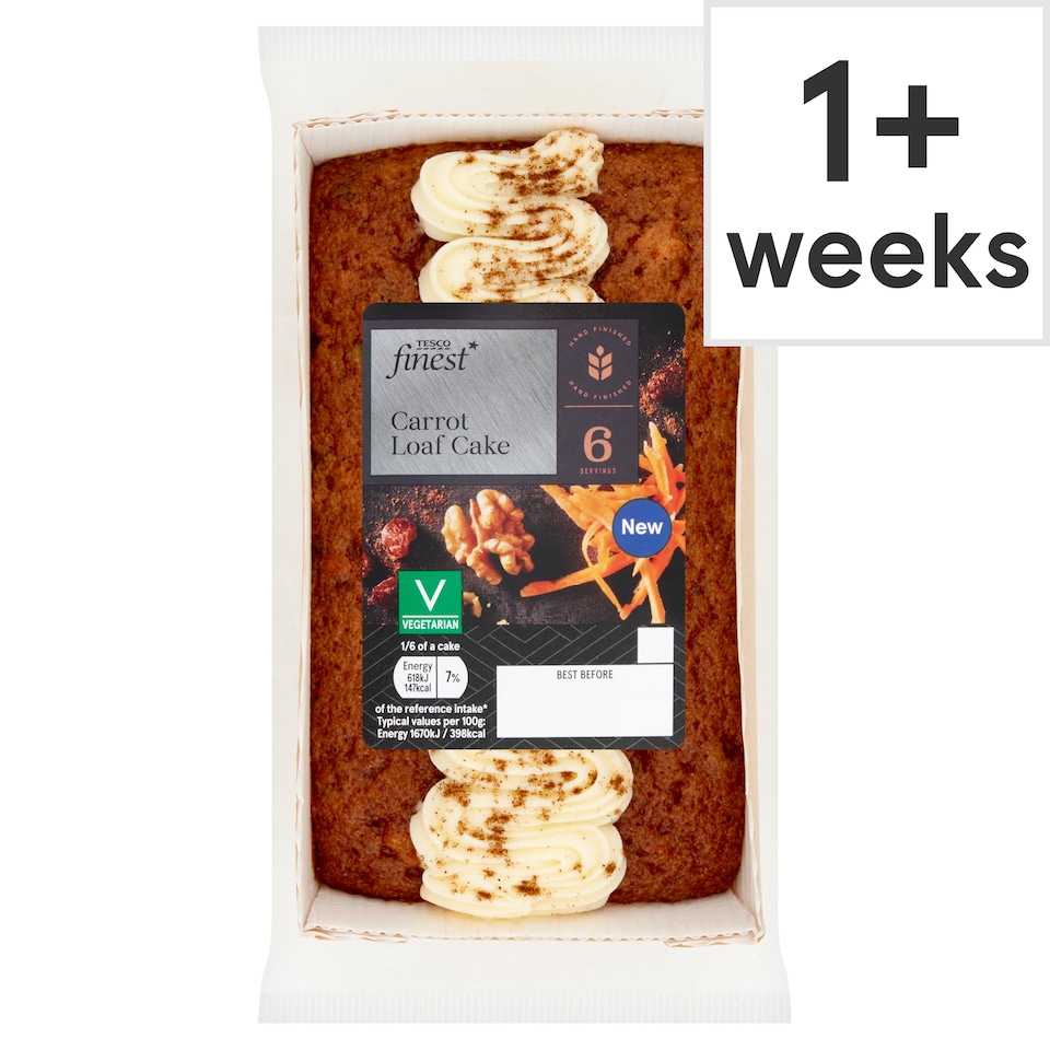 Tesco Finest Carrot Loaf Cake - Tesco Groceries