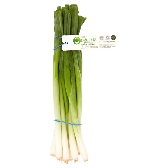 Tesco Organic Spring Onions Each - Tesco Groceries