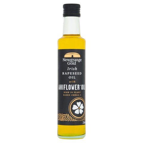 Newgrange Gold Irish Rapeseed Oil with Ahiflower Oil 250ml - Tesco ...