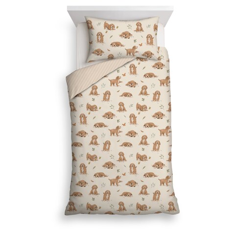 TESCO COCKAPOO DUVET SET SINGLE - Tesco Groceries