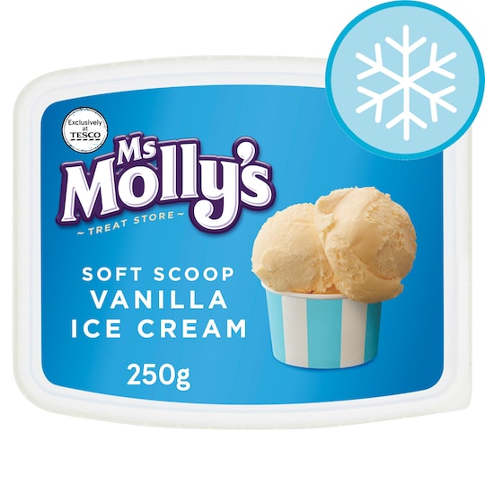Ms Molly's Vanilla Ice Cream 2Ltr - Tesco Groceries