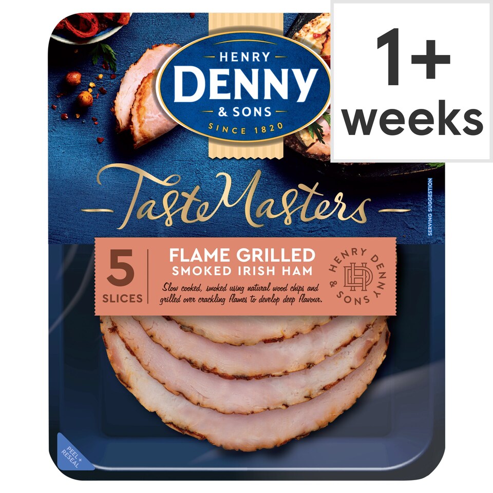 Denny Taste Master Flame Grilled Ham 5 slices - Tesco Groceries