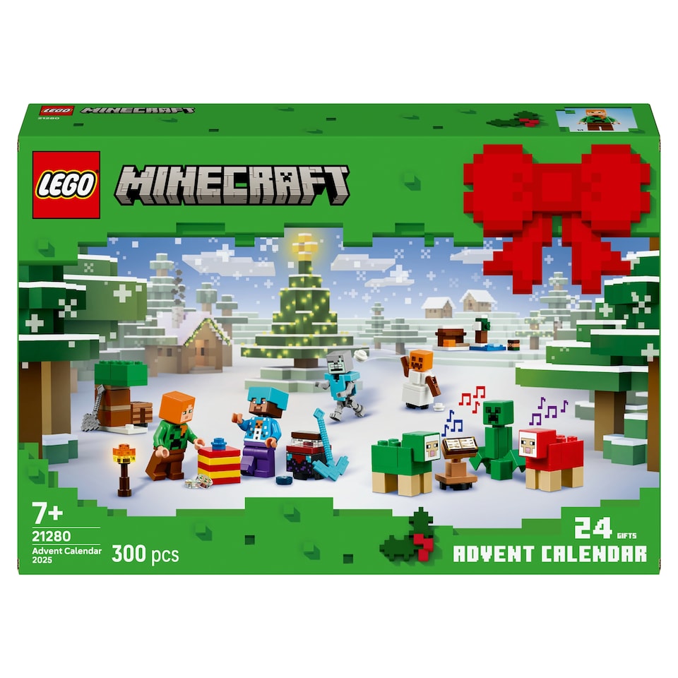 LEGO Minecraft 21280 Adventný kalendár 2025 - Tesco Groceries
