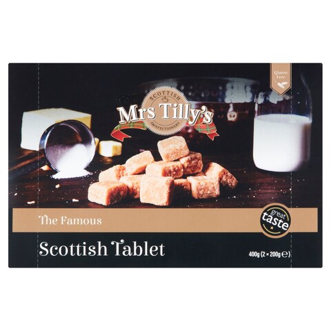 Mrs Tillys Scottish Tablet 400G - Tesco Groceries
