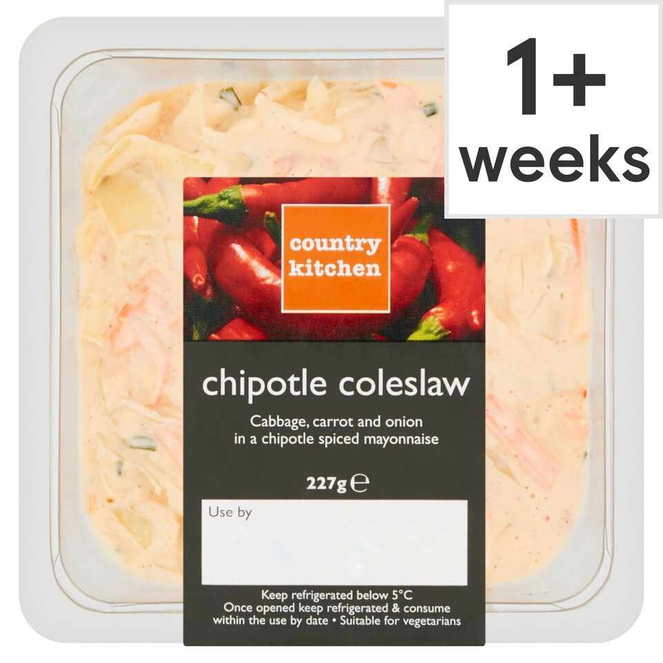 Country Kitchen Chipotle Coleslaw 227G - Tesco Groceries