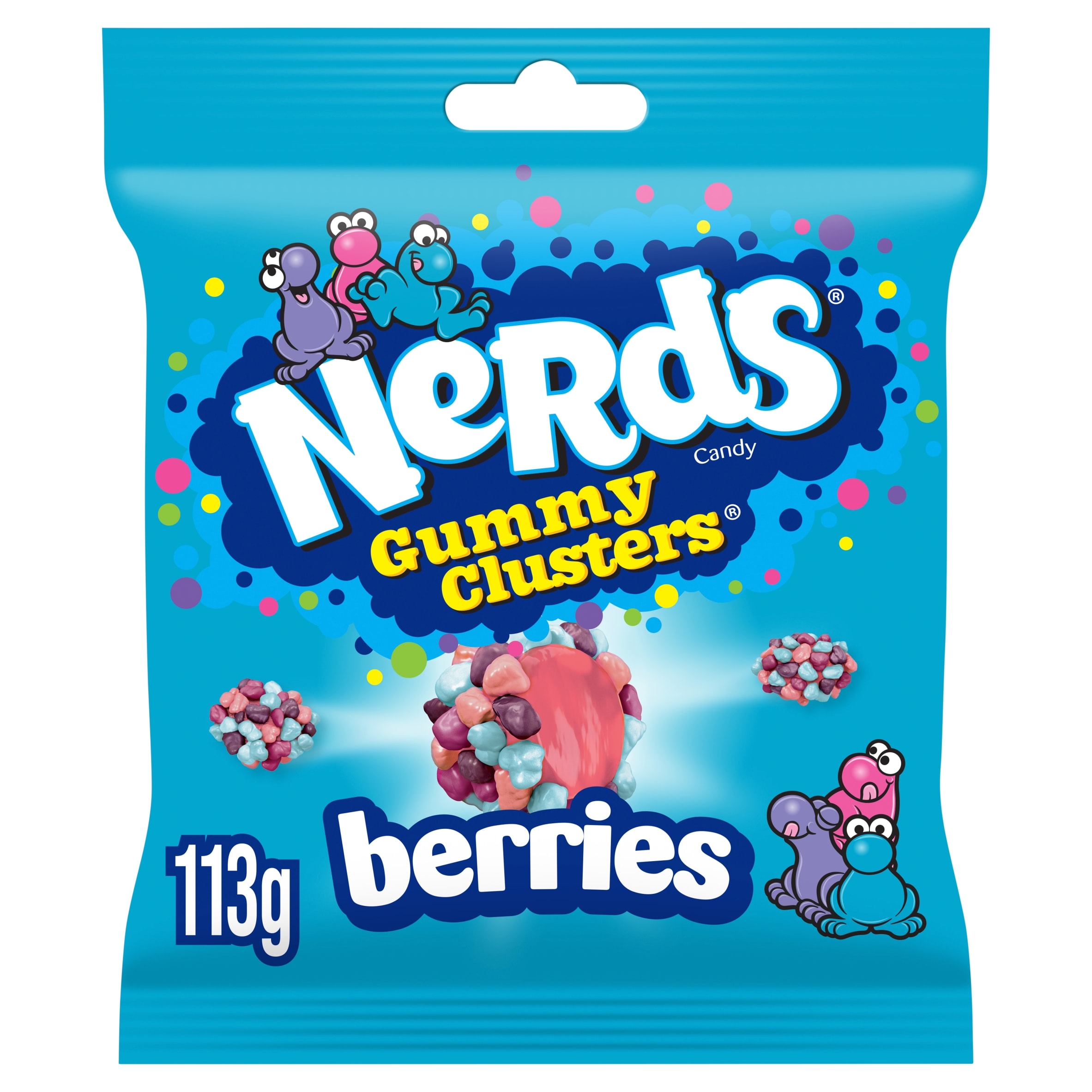 Nerds Candy Sweets Gummy Clusters Sharing Bag Berries 113g - Tesco ...
