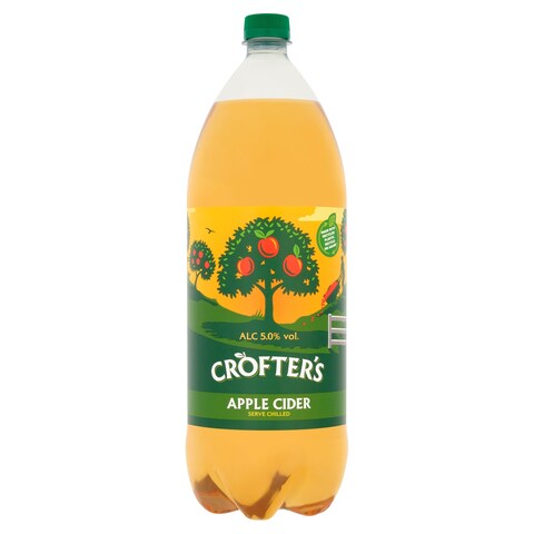 Crofters Apple Cider 2 Litre Pet - Tesco Groceries