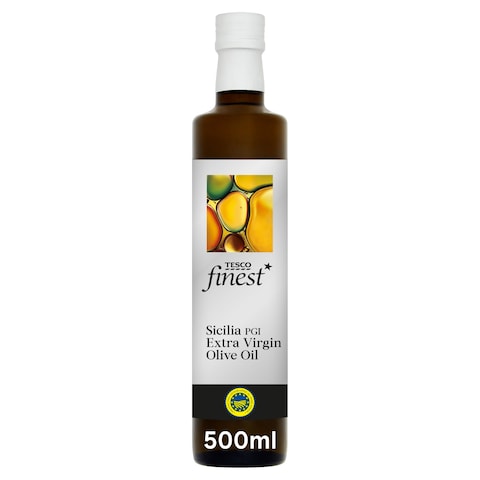 Tesco Finest Sicilian Extra Virgin Olive Oil 500Ml - Tesco Groceries