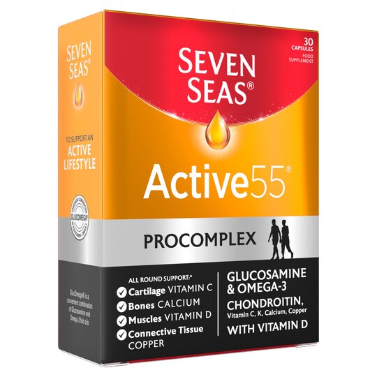 Seven Sea's Act 55 Pro-Joint 30'S - Tesco Groceries