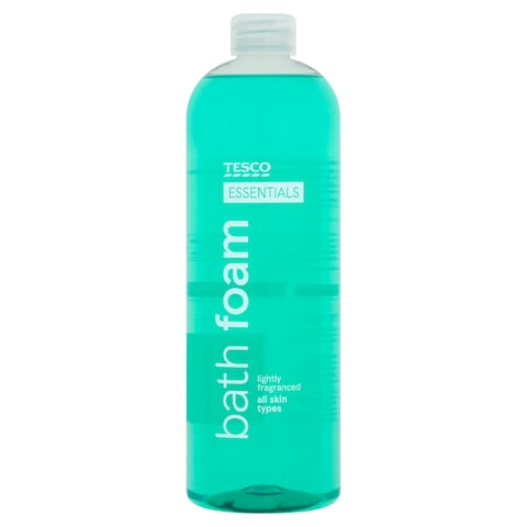 Tesco Essentials Bath Foam 750Ml - Tesco Groceries